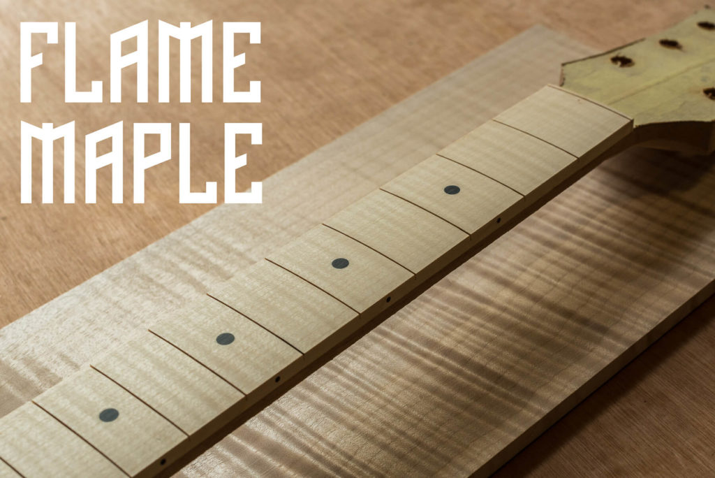 Flame Maple Fretboard - Gordon Smith Guitars